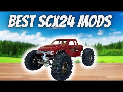 TOP 7 BEST MODS FOR YOUR SCX24 BUILD YouTube