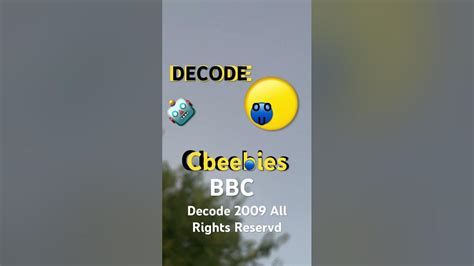 Decode Actf Cbeebies Youtube