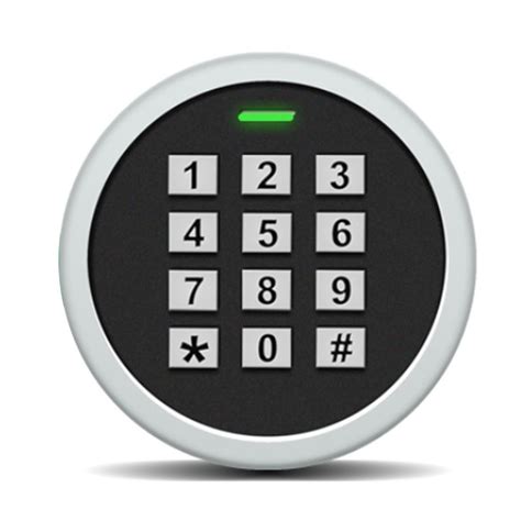 Mini Round Shape Digital Keypad Standalone Access Control System Inquiry