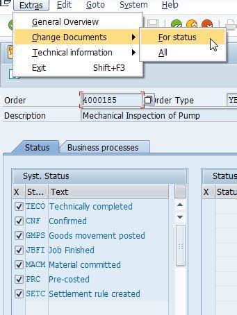 Solved Plant Maintenance Order Teco Date And Time In SAP SAP Community