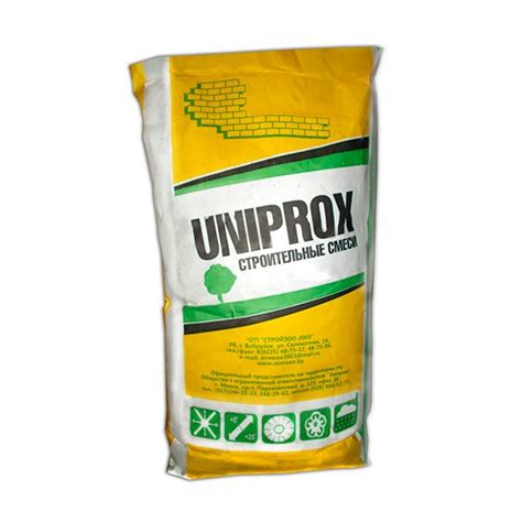 Клей "печник" UNIPROX 25кг - купить в магазине Мастак