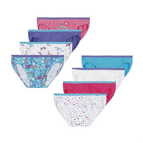 Girls 6 16 Hanes® 8 Pack Bikini Panties