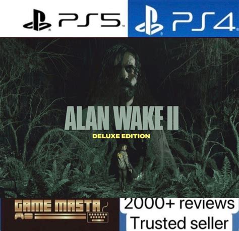 Alan Wake 2 DELUXE EDITION PS4/PS5 PlayStation Digital / XBOX Games ...