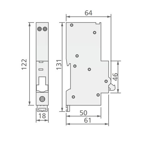 Live Electrical A Pole A Type Bi Directional RCBO C Curve KA RA C At TEW Electrical