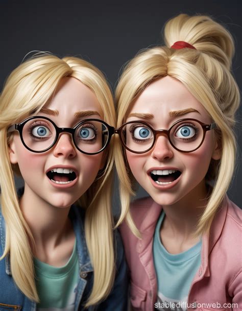Female Friend Characters Realistic Portraits | Stable Diffusion Online