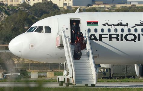 Hijacking Ends Peacefully After Libyan Airliner Lands In Malta The