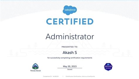 Akash S On Linkedin Salesforcecertified Salesforceadministrator Cognizant