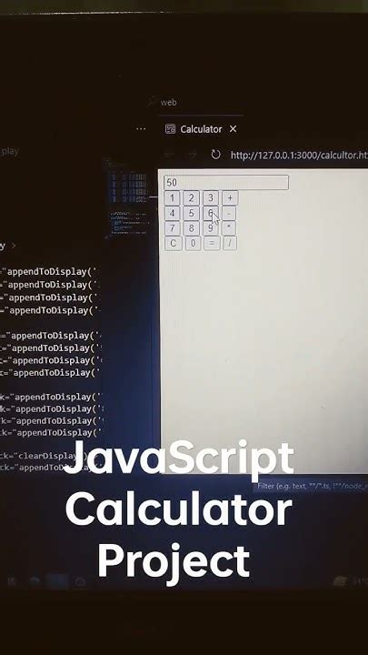 Javascript Calculator Project Html And Javascript Asmrcode