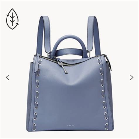 Fossil Backpack Leather Shopee Malaysia