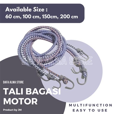 Jual Tali Bagasi Karet Pengikat Barang Di Motor Berkualitas Tali Bagasi