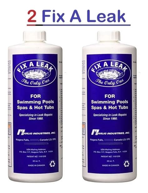 Sellador Fugas Para Albercas Y Jacuzzi Fix A Leak 32 Oz Mebuscar México
