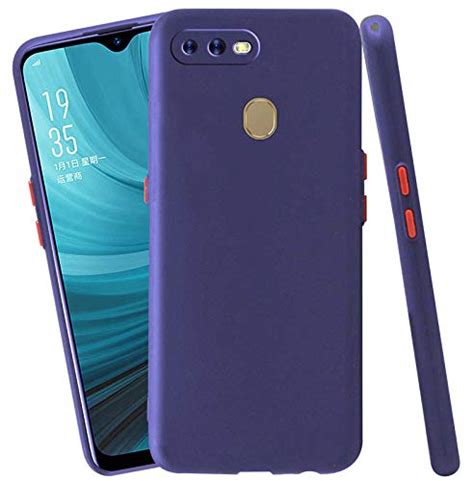 Coverex Shockproof Line Textured Case Back Cover For Oppo A Flexible Scratch Resistant