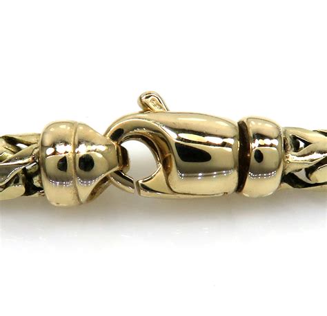 Buy 10k Solid Yellow Gold Tight Link Franco Chain 20 26 Inch 45mm