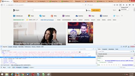 Firebug Toolbar Button Is Always Shown Deactivated Since Firefox