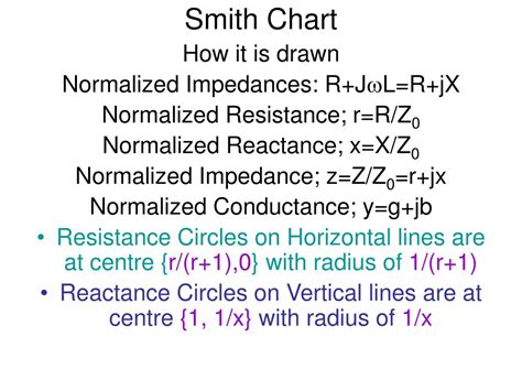 Ppt Smith Chart Powerpoint Presentation Free Download Id 3431414