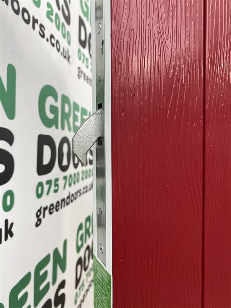 Solidor Red Composite Stable Door Green Doors