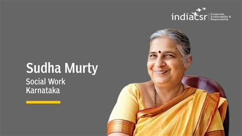 Philanthropist Sudha Murty Honored With The Padma Bhushan Award For Social Work India Csr