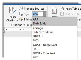Word Citations And Bibliography Office Bytes