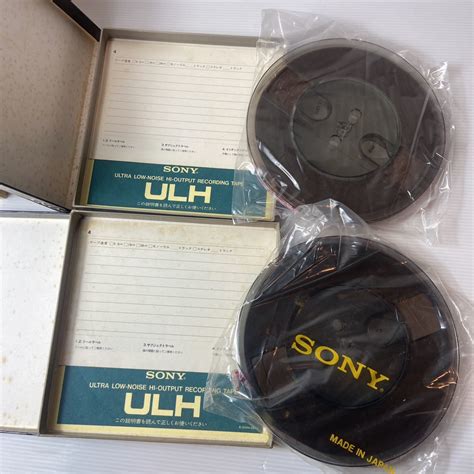 Sony オープンリールテープ Ulh 7 550 Slh 370 Slh 550 Slh 72 370b L Es Hf 370 Ulh