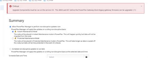 Powerflex 4x Powerflex Management Platform Update Resources Grayed Out Dell Us