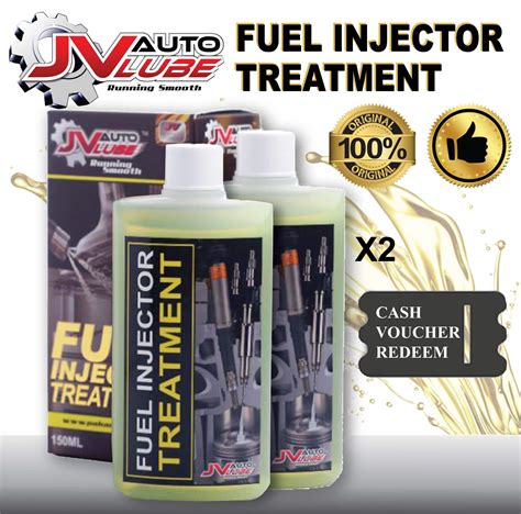 2 Bottle Jv Auto Lube Fuel Injector Treatment Original Lazada