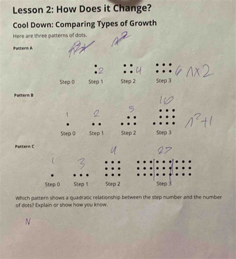 Solved Lesson 2 How Does It Change Cool Down Comparing Types Of