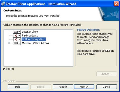 Installation Overview Installing The Zetafax Client Applications