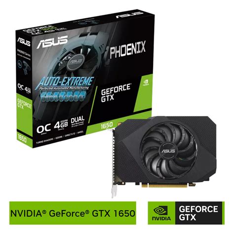 Asus NVIDIA® GeForce® GTX 1650 OC 4GB Graphic Card – PCWORX