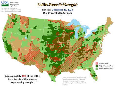 Drought Update 32 35 Of The Lower 48 States Are In Drought Cattle Range