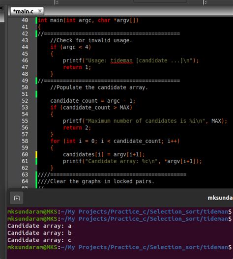C Unable To Understand Passing Array As Command Line Argument Stack