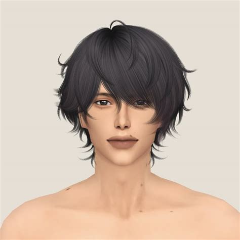 The Sims 4 Sims Hair Sims 4 Body Hair Short Hair Ponytail