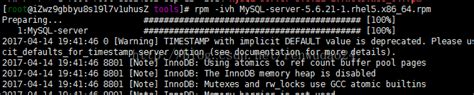 【阿里云服务器】在centos6 5上安装与配置mysql centos 6 5 mysql daemon failed to start