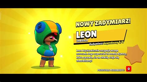 Opening Karnetu Zadymiarskiego Jest Nowa Legenda W Brawl Stars Leon