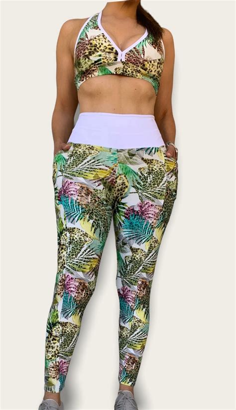 Havana Leggings With Pockets Bumbum Bacana Fitness Apparel