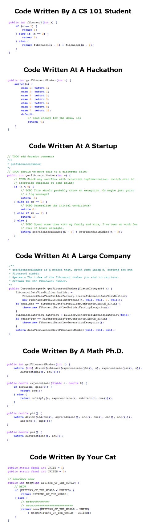 6 Types Of Programmers