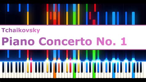 Tchaikovsky Piano Concerto No Op Youtube