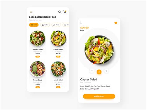 Food Ordering App Ui Design By Keyur Gajera On Dribbble