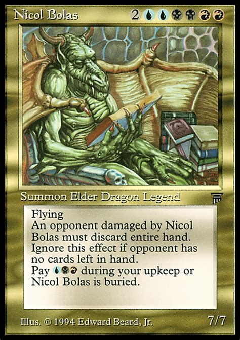 Nicol Bolas Price From Legends Leg