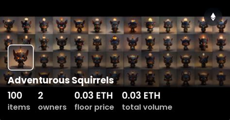 Adventurous Squirrels Collection OpenSea