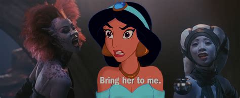 Jabba Notices Princess Jasmine By Khankeelick On Deviantart