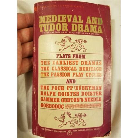 Other Medieval And Tudor Drama Book John Gassner 1963 6s 1960s