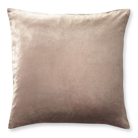 Velvet Pillow Cover Blush Williams Sonoma