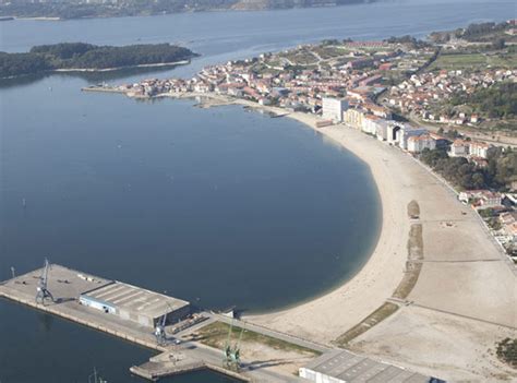 Playa A Concha Y Compostela Vilagarcía De Arousa Pontevedra Galicia