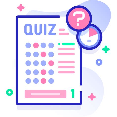 Quiz Special Ungravity Lineal Color Icon