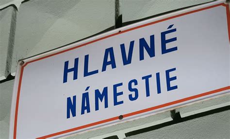 The Slovak Language And Other Sights Of Bratislava