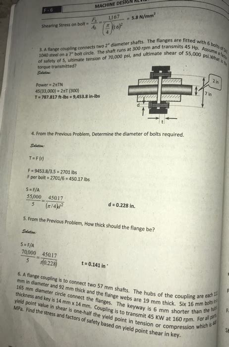 Solved Coupling Machine Design Question 11 Chegg