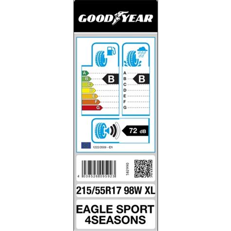 Goodyear 215/55 R17 98W XL Eagle Sport Oto 4 Mevsim Lastiği Fiyatı