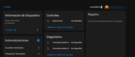 Netatmo Climates Unavailable Page Configuration Home Assistant
