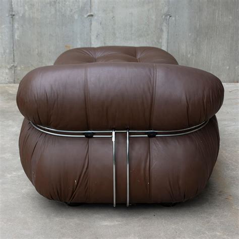 Soriana Lounge Chair And Ottoman By Tobia Scarpa For Cassina For Sale