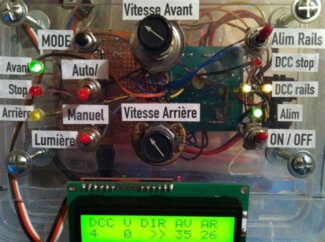 Animation Dun Va Et Vient Automatique Centrale Dcc Arduino Complète